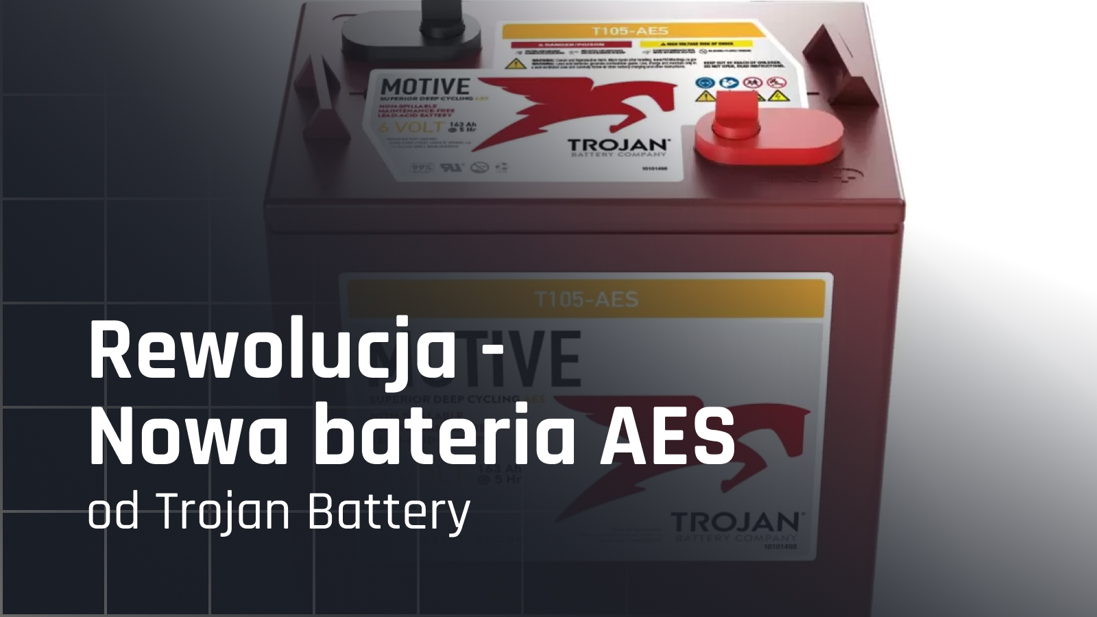 Rewolucja - Nowa Bateria AES od Trojan Battery - PODNOSNIKI.pl